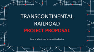 Transcontinental Railroad Project Proposal PowerPoint Templates Free ...