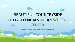 Beautiful Countryside Cottagecore Aesthetics School Center PowerPoint ...