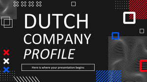 Dutch Company Profile PowerPoint Templates Free Download