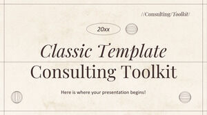 Classic Template Consulting Toolkit PowerPoint Templates Free Download