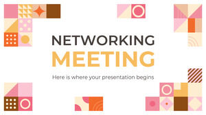 Networking Meeting PowerPoint Templates Free Download