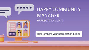 Happy Community Manager Appreciation Day! PowerPoint Templates Free ...