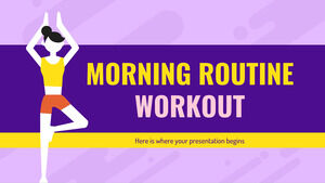 Morning Routine WorkoutMorning Routine Workout PowerPoint Templates ...