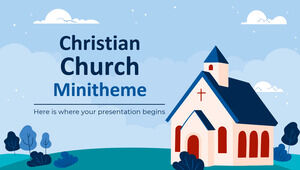 Christian Church Minitheme PowerPoint Templates Free Download