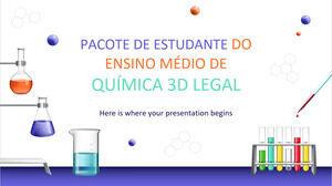 Cool 3D Chemistry Middle School Student Pack PowerPoint Templates Free ...