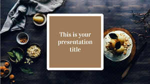 Free Powerpoint Template for Brown Stylish PowerPoint Templates Free ...