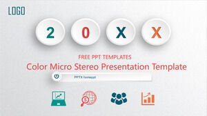 Free Powerpoint Template for Color Micro Stereo PowerPoint Templates ...
