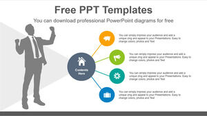 Free Powerpoint Template for Successful Business Man PowerPoint ...