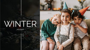 Winter Holiday. Free PPT Template & Google Slides Theme PowerPoint ...