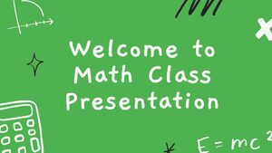 Welcome to Math Class. Free PPT Template & Google Slides Theme ...