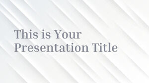 Subtle Diagonals. Free PowerPoint Template & Google Slides Theme ...