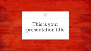 Kreatif Merah. Templat PowerPoint Gratis & Tema Google Slide PowerPoint ...