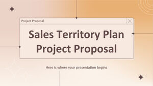 Sales Territory Plan Project Proposal PowerPoint Templates Free Download
