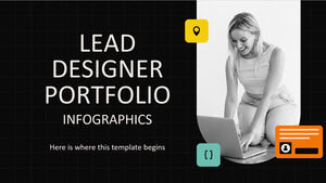 Lead Designer Portfolio Infographics PowerPoint Templates Free Download