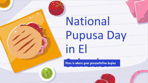 National Pupusa Day in El Salvador PowerPoint Templates Free Download