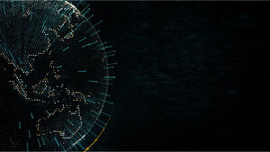 12 background images of Dot Line Technology Internet themed PPT ...