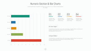 Simplified Horizontal Bar Chart PPT Material PowerPoint Templates Free ...