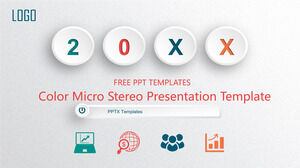 Free Powerpoint Template for Color Micro Stereo PowerPoint Templates ...