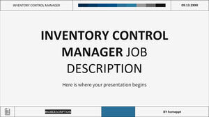 Inventory Control Manager Job Description PowerPoint Templates Free ...
