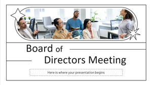Board of Directors Meeting PowerPoint Templates Free Download