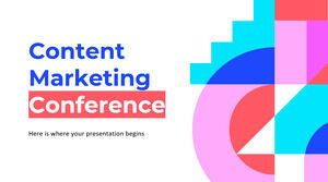 Content Marketing Conference PowerPoint Templates Free Download