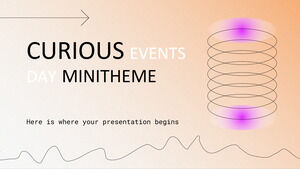 Curious Events Day Minitheme PowerPoint Templates Free Download