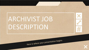 Archivist Job Description PowerPoint Templates Free Download