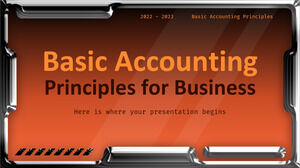 Basic Accounting Principles for Business PowerPoint Templates Free Download