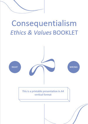 Consequentialism - Ethics & Values Booklet PowerPoint Templates Free ...