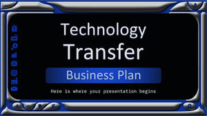 Technology Transfer Business Plan PowerPoint Templates Free Download
