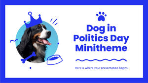 Dogs in Politics Day Minitheme PowerPoint Templates Free Download