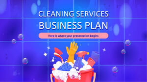 Cleaning Services Business Plan PowerPoint Templates Free Download