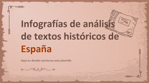 Analysis of Spanish Historical Texts Infographics PowerPoint Templates ...