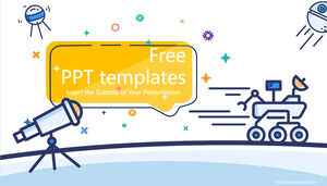 Space Science Theme PowerPoint Templates PowerPoint Templates Free Download