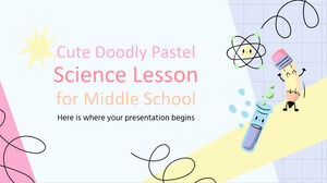 Cute Doodly Pastel Science Lesson for Middle School PowerPoint ...