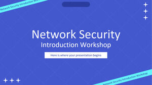 Network Security Introduction Workshop PowerPoint Templates Free Download
