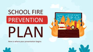 School Fire Prevention Plan PowerPoint Templates Free Download