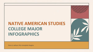 Native American Studies College Major Infographics PowerPoint Templates ...