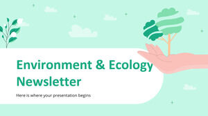 Environment & Ecology Newsletter PowerPoint Templates Free Download