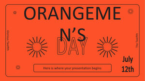 Orangemen's Day PowerPoint Templates Free Download