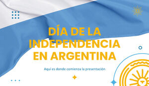 Argentine Independence Day PowerPoint Templates Free Download