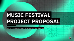 Music Festival Project Proposal PowerPoint Templates Free Download