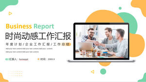 Temui Tim: Jenna Doe PowerPoint Template Free Download