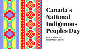 Día Nacional de los Pueblos Indígenas de Canadá PowerPoint Templates ...