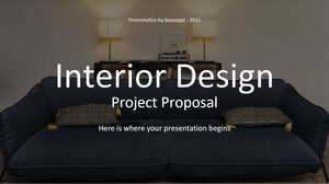 Interior Design Project Proposal PowerPoint Templates Free Download