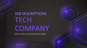 Tech Company Job Descriptions PowerPoint Templates Free Download