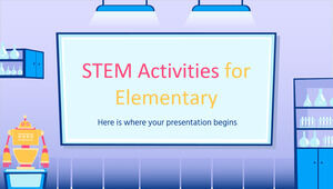 STEM Activities for Elementary PowerPoint Templates Free Download