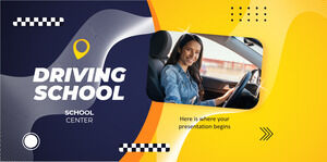 Driving School PowerPoint Templates Free Download