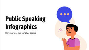 Public Speaking Infographics PowerPoint Templates Free Download