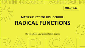 Math Subject for High School - 11th Grade: Radical Functions PowerPoint ...